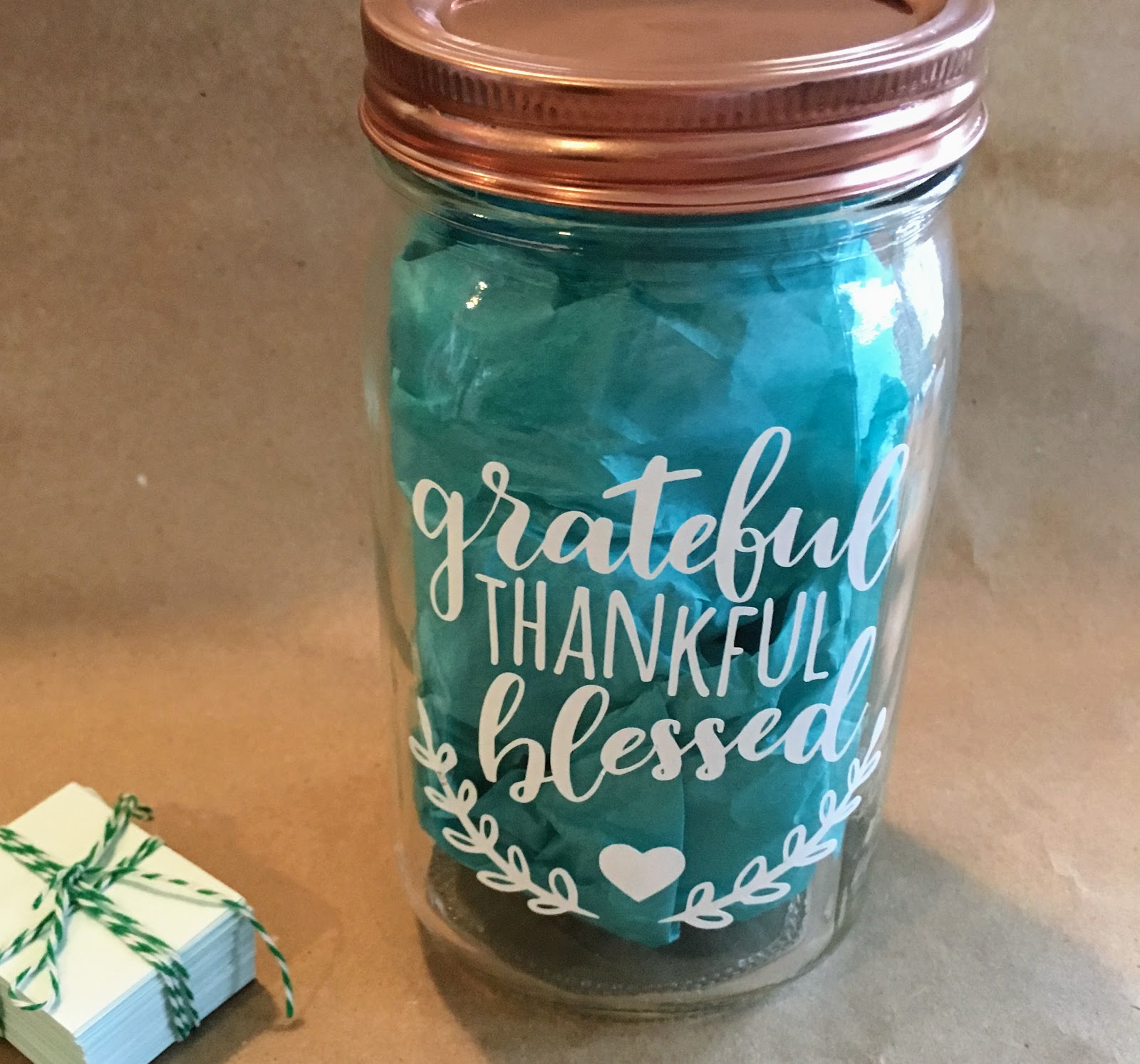 Rox Paper Scissors: DIY Gratitude Jar with Silhouette Cameo