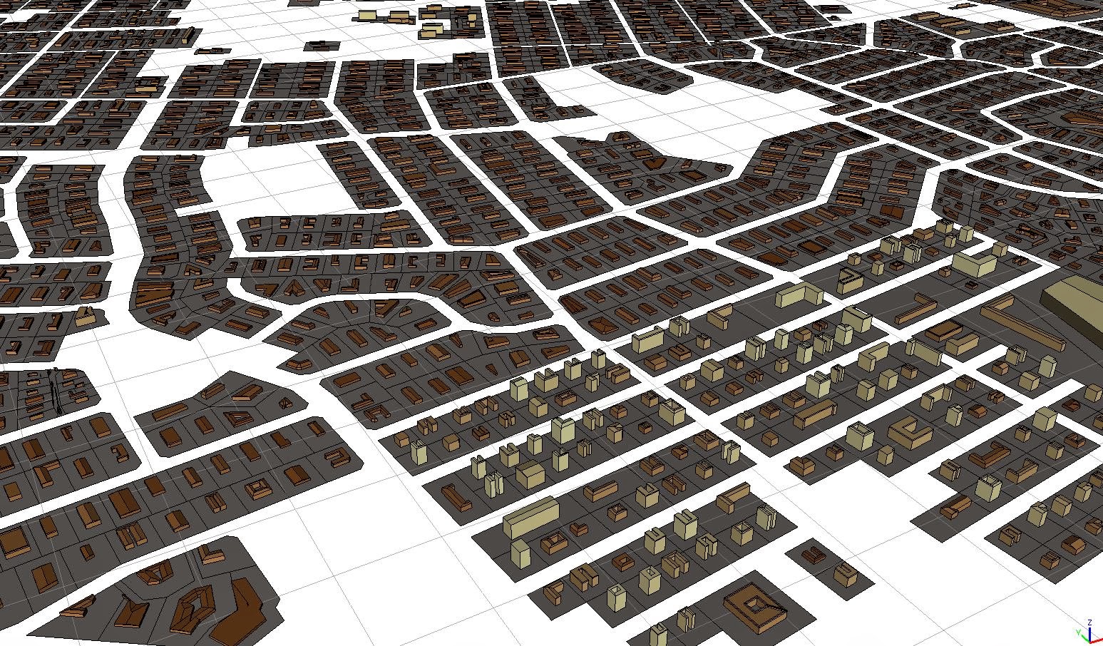 UrbanScene: Serving a large 3D City Basemap