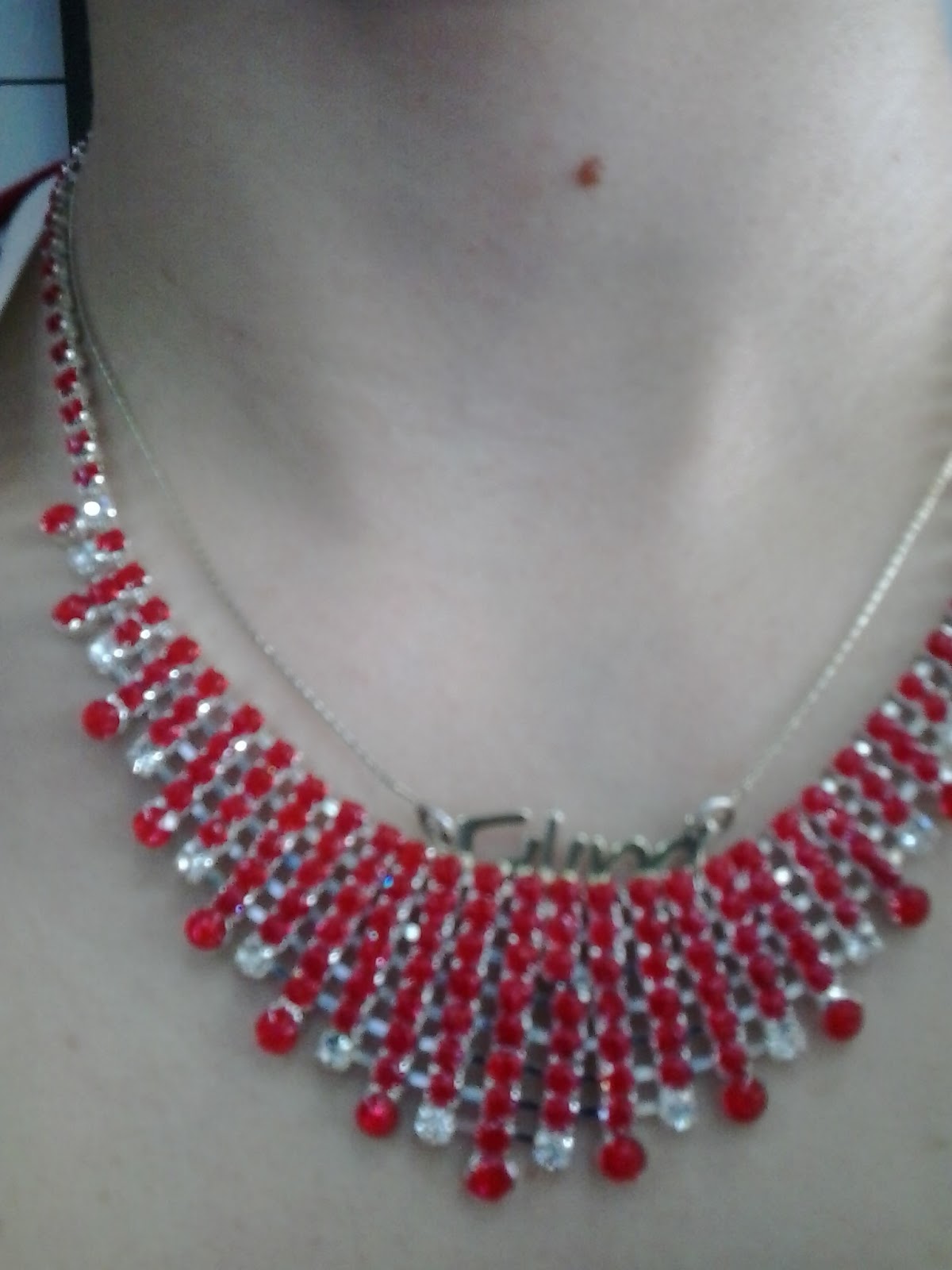 Filipa's Little Stars: Faça Você Mesmo - aka DIY - Colar Vermelho