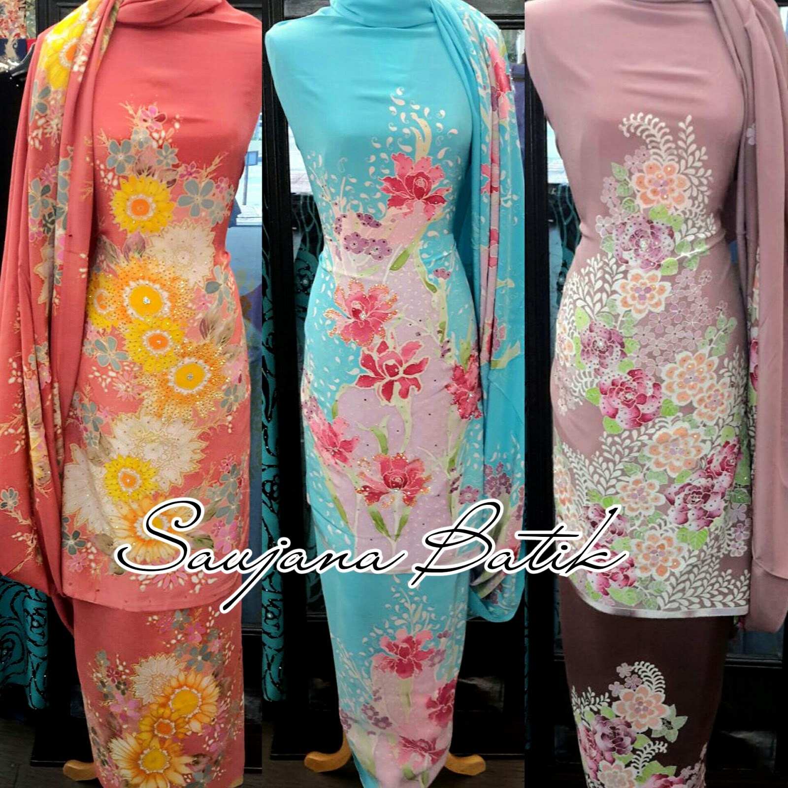 ~SAUJANA BATIK~Blog Batik Sutera.Jacquard.Rayon.Crepe Digital.Sutera ...