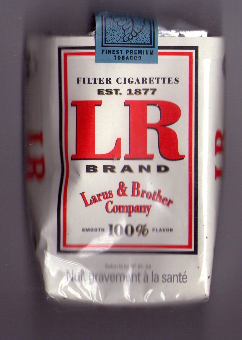 Ma Collection de paquets de cigarettes: LR brand