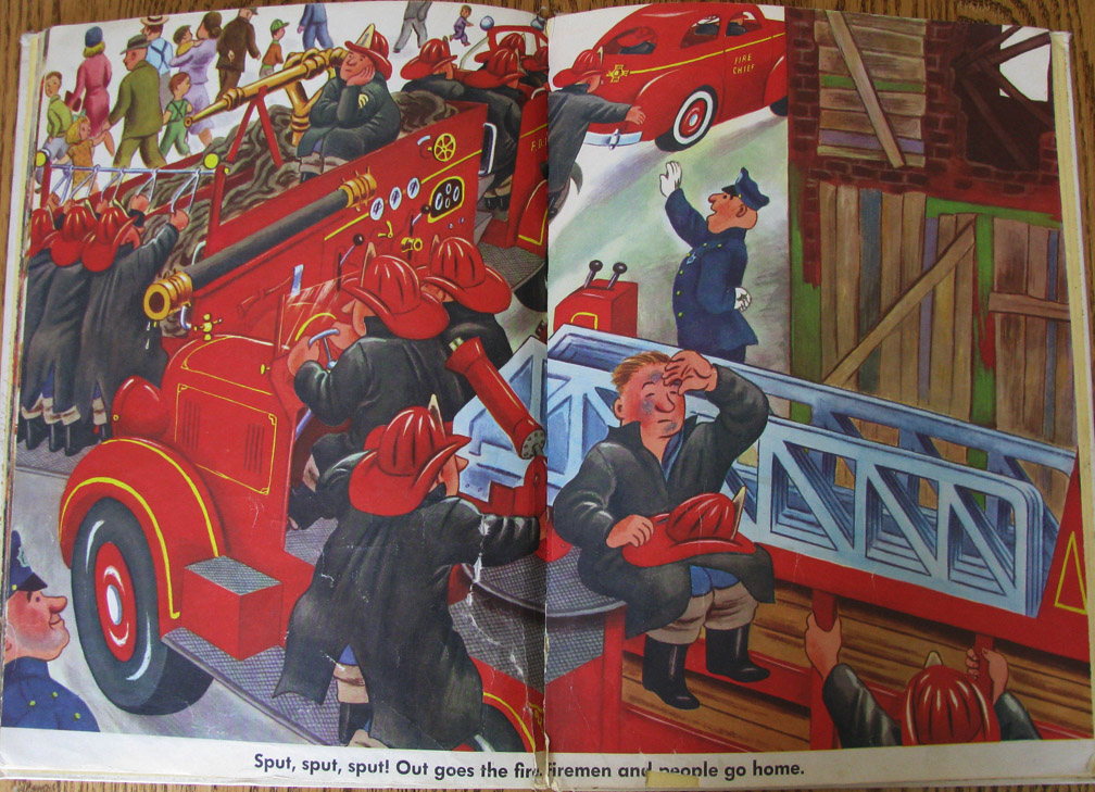 The Art of Children's Picture Books: The Great Big Fire Engine Book ...