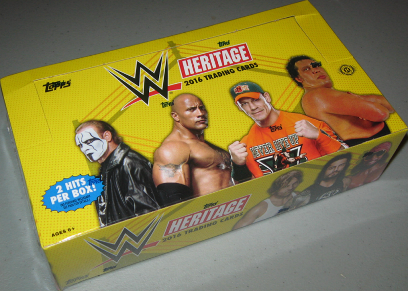 J\/\/s Wrestling Memorabilia: Topps WWE Heritage 2016 Turns Back The ...