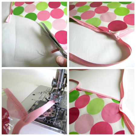 The Haby Goddess: Tutorial: Kids PVC covered apron + pattern