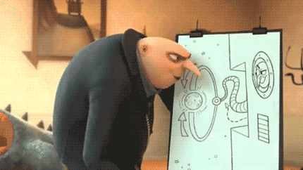 AKI GIFS: Gifs animados Gru (Meu Malvado Favorito)