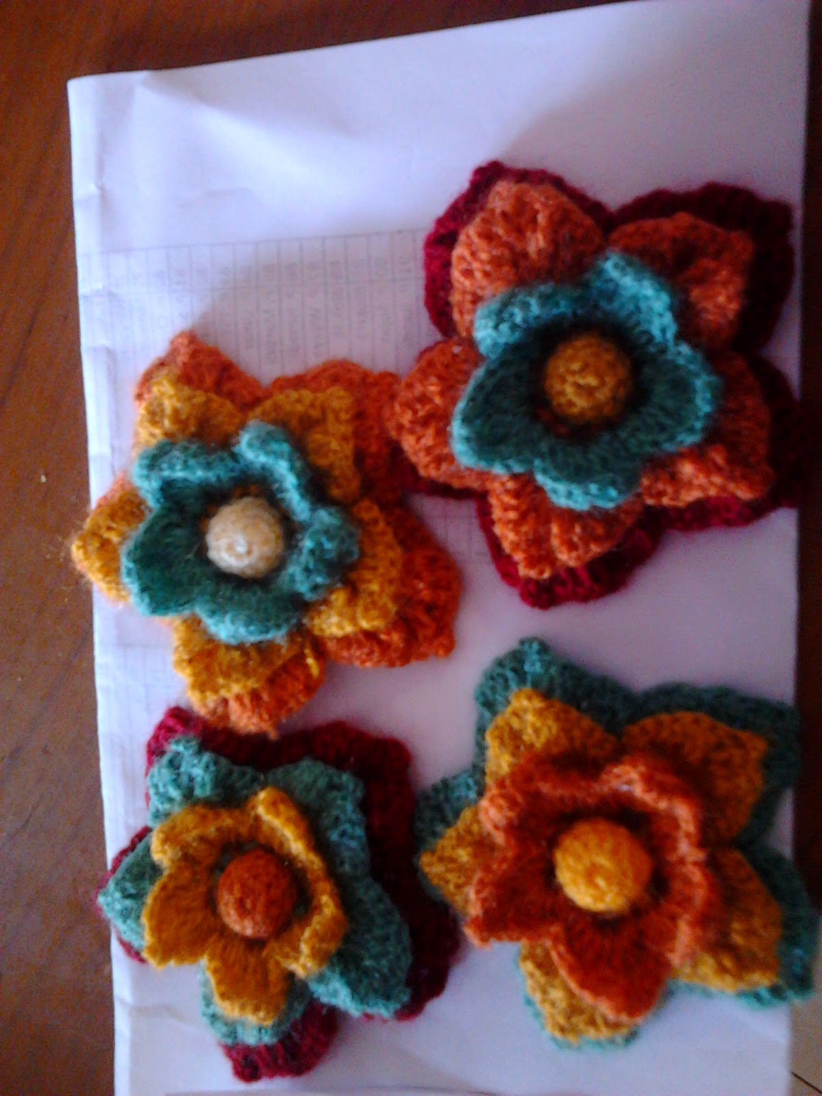 Pola Bunga Cantik: Pola Bunga Mawar (ROSE FLOWER PATTERN STACKS)