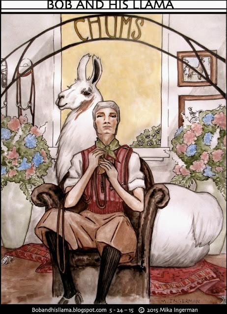 Bob and His Llama: Chums