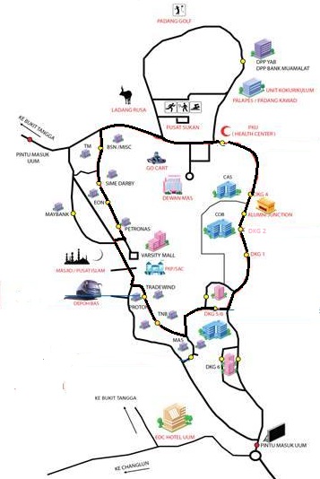 SEDAP BAKERI: MAP TO VARSITY MALL UUM