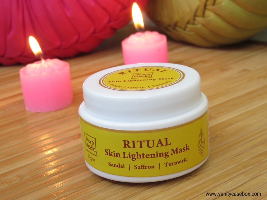 Auravedic Ritual Skin Lightening Mask Review – VanityCaseBox