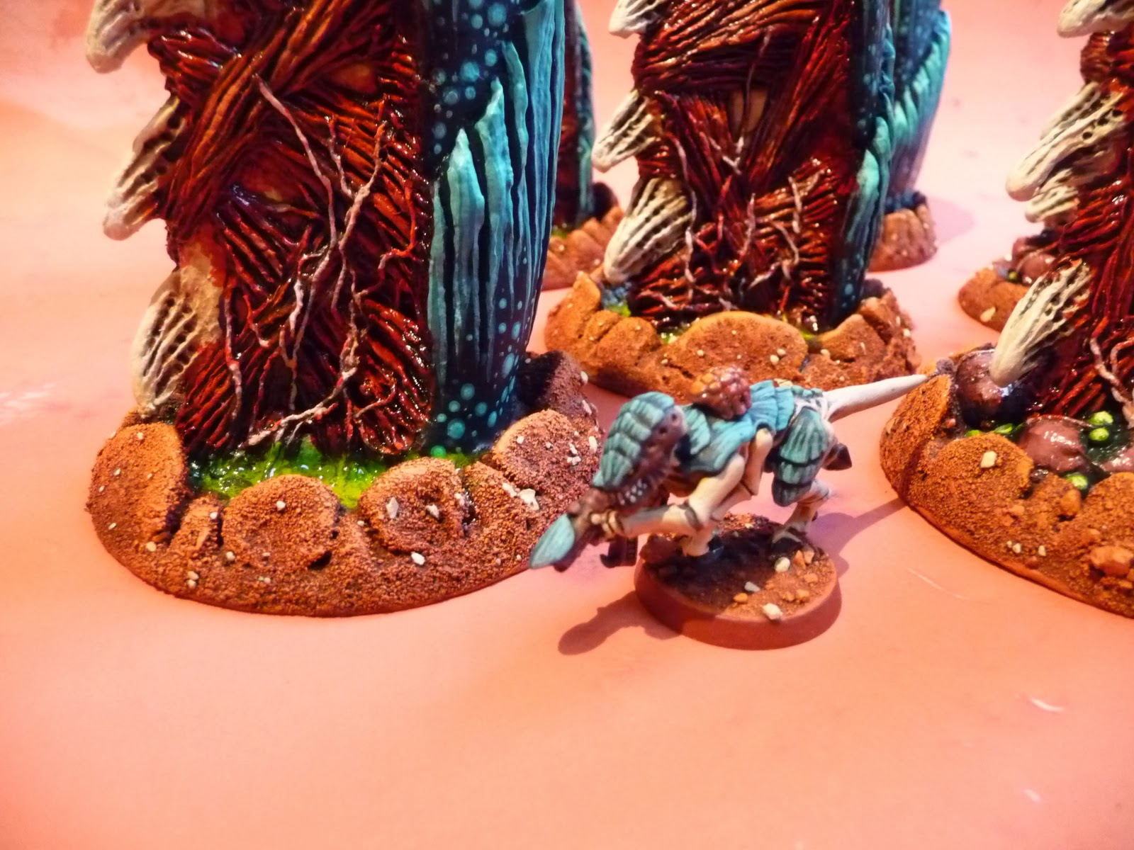 Scratchbuilt Tyranid Capillary Towers. - Forum - DakkaDakka