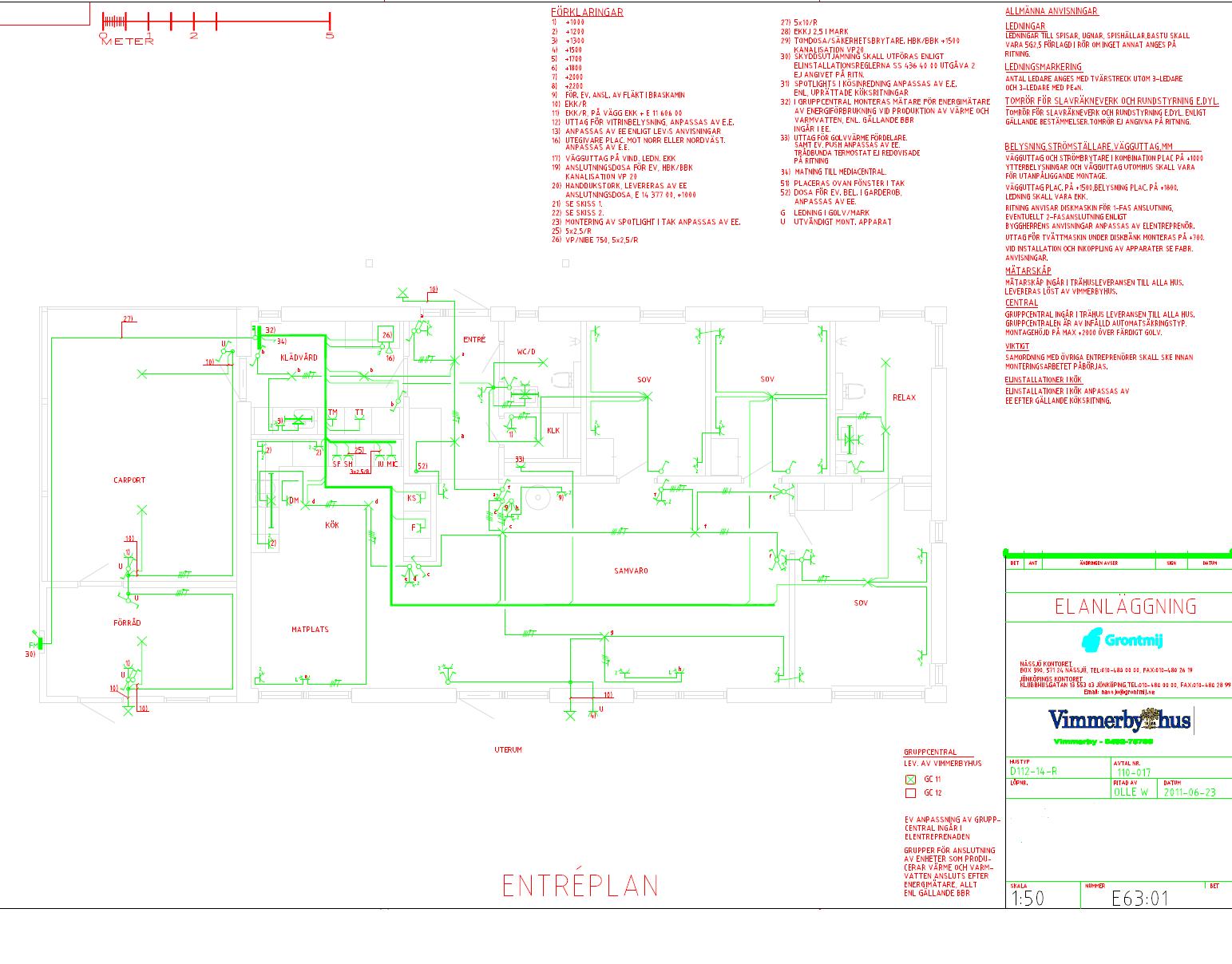VILLA BEIERHOLM: Elritning