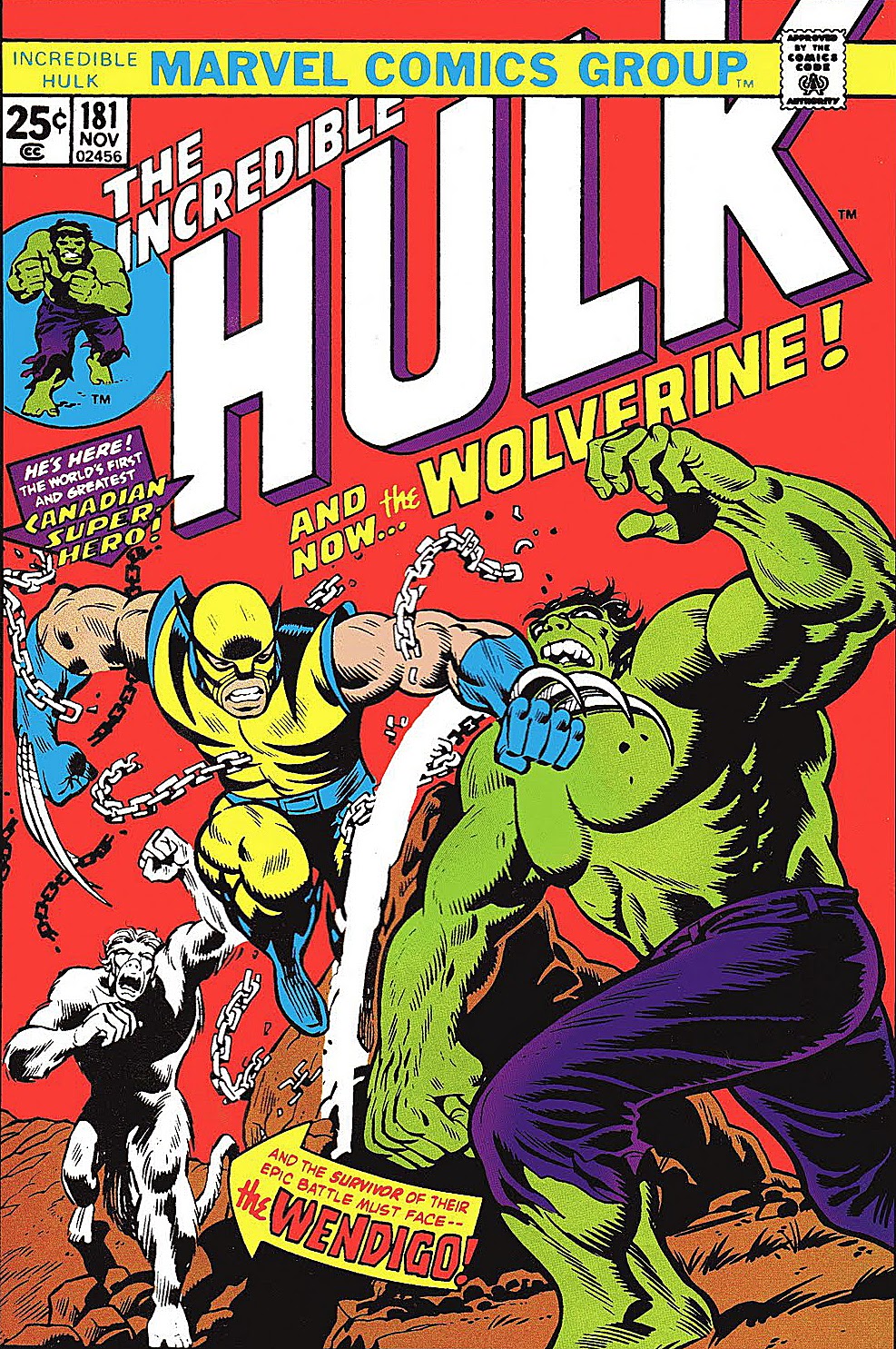 The Incredible Hulk No. 181 Noviembre 1974 | Comicpedia