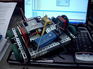Electronics 10 beantillon: VEX Bot Maze Running and Using Wheel Encoders
