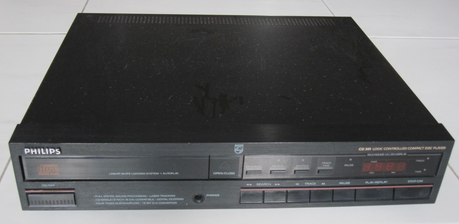 MyOldVintageHifi: Philips CD-380