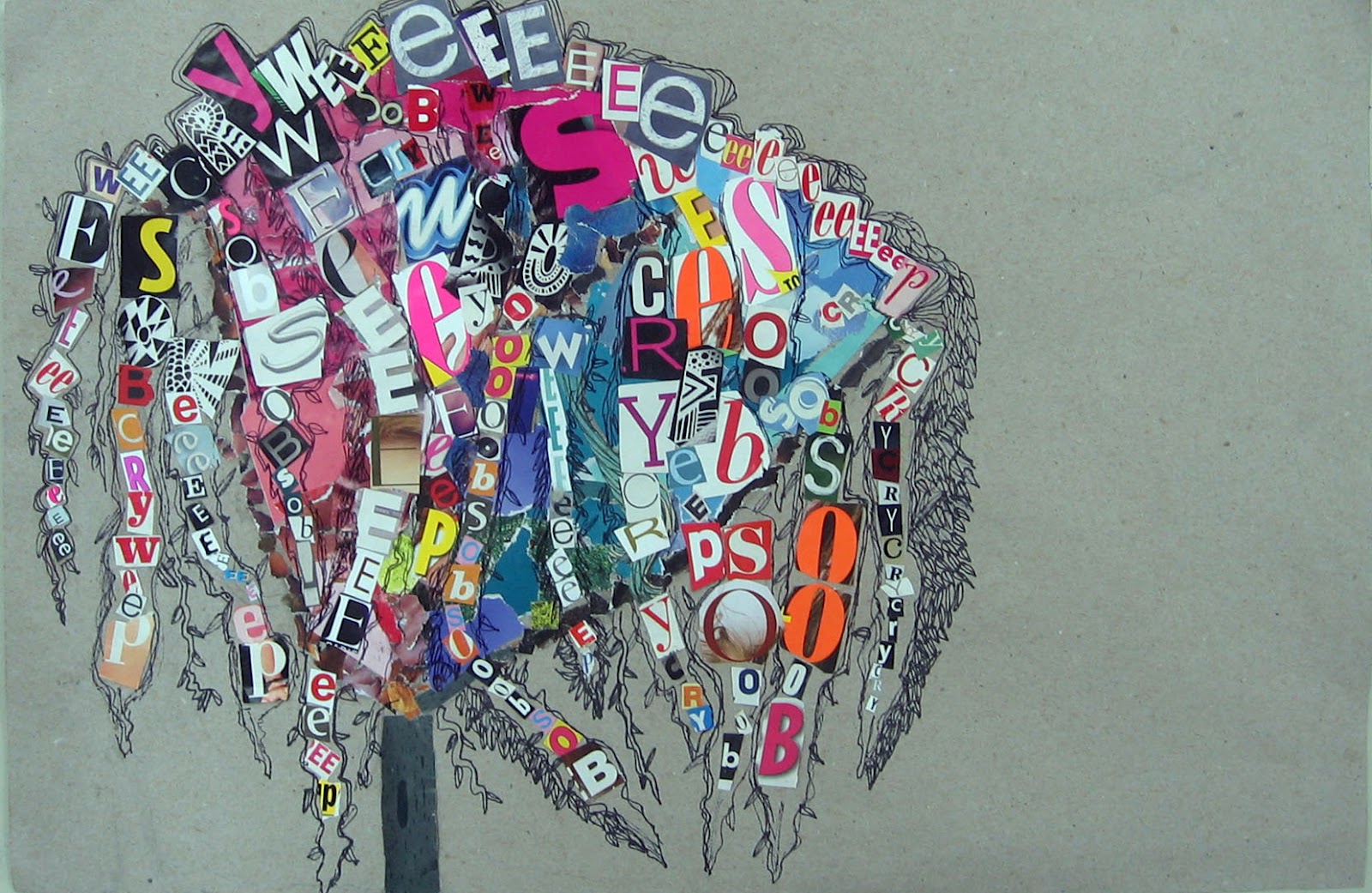 Art at OHS: Collages by Art 1 Class