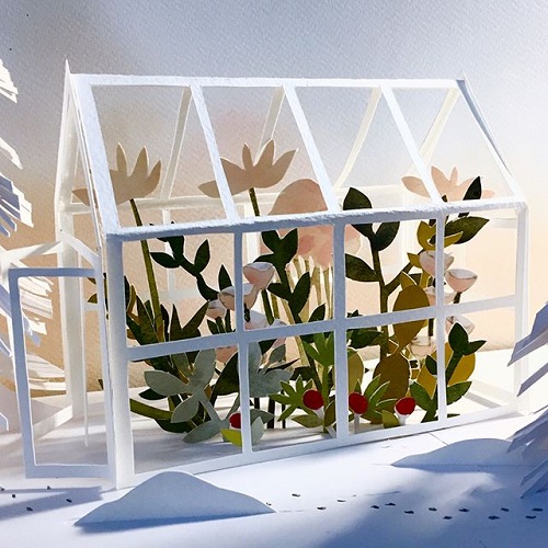 My Owl Barn: Bringing Paper Landscapes to Life: Kelly Pousette