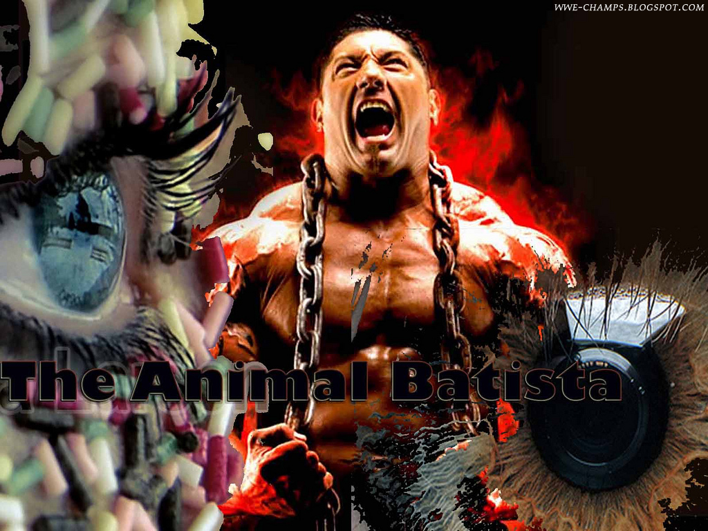 WWE CHAMPS: 'THE ANIMAL' DAVE BATISTA BOMB