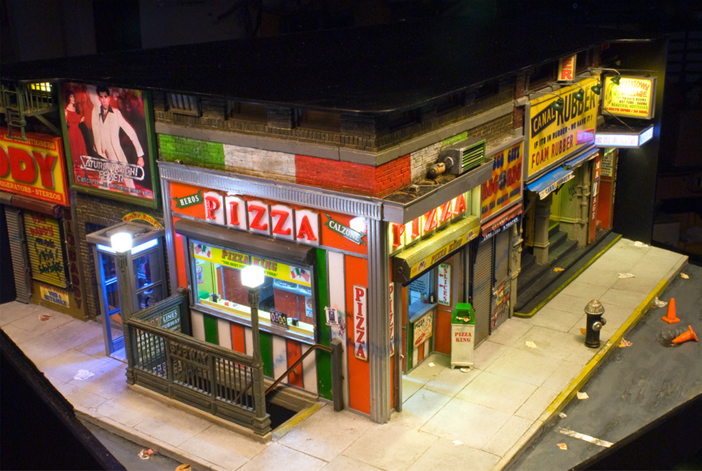 Miniature Urban Sculptures by Alan Wolfson