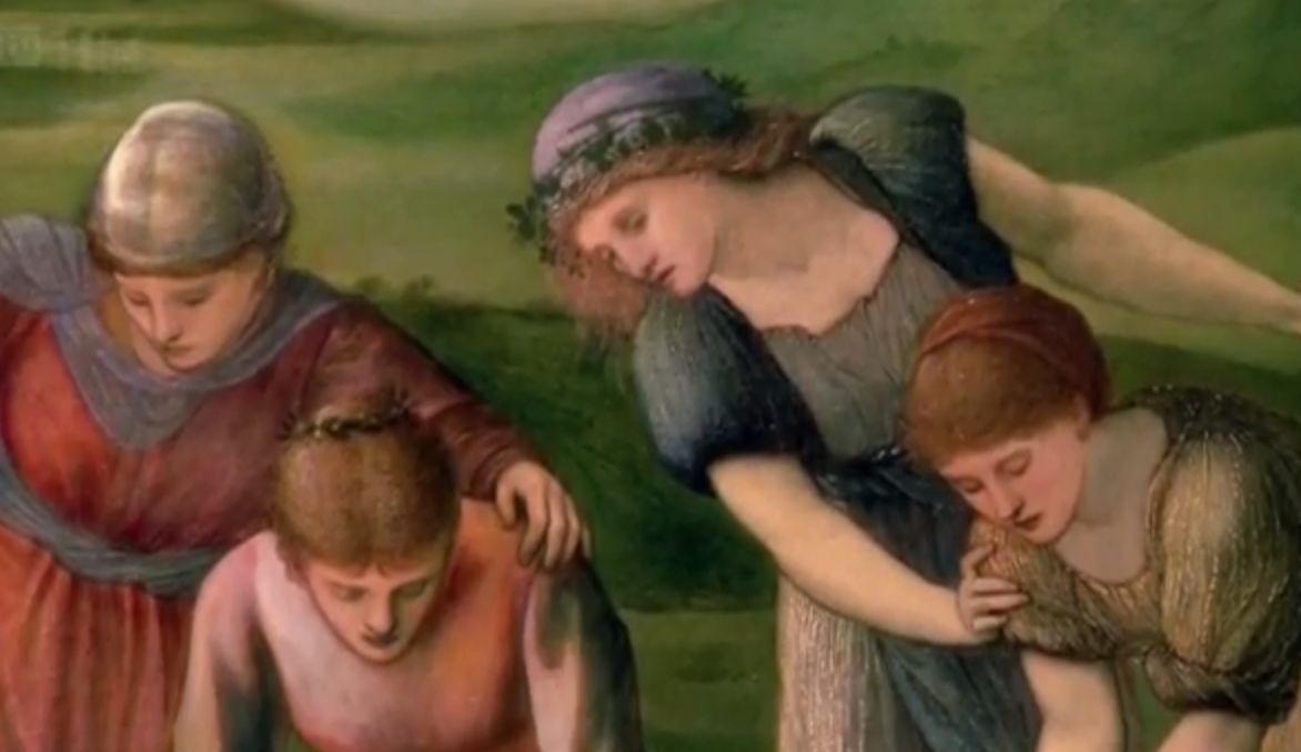 Pre Raphaelite Art: The Mirror of Venus details