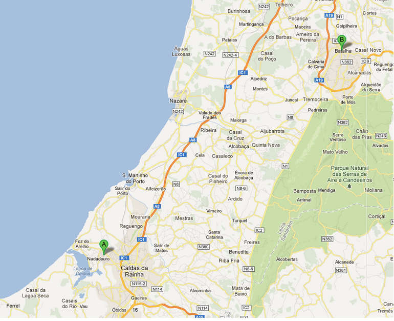 Viagens Gonçalo: Batalha