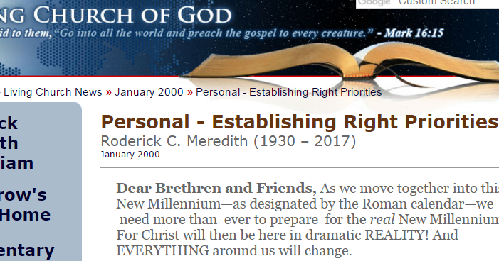 Establishing Right Priorities