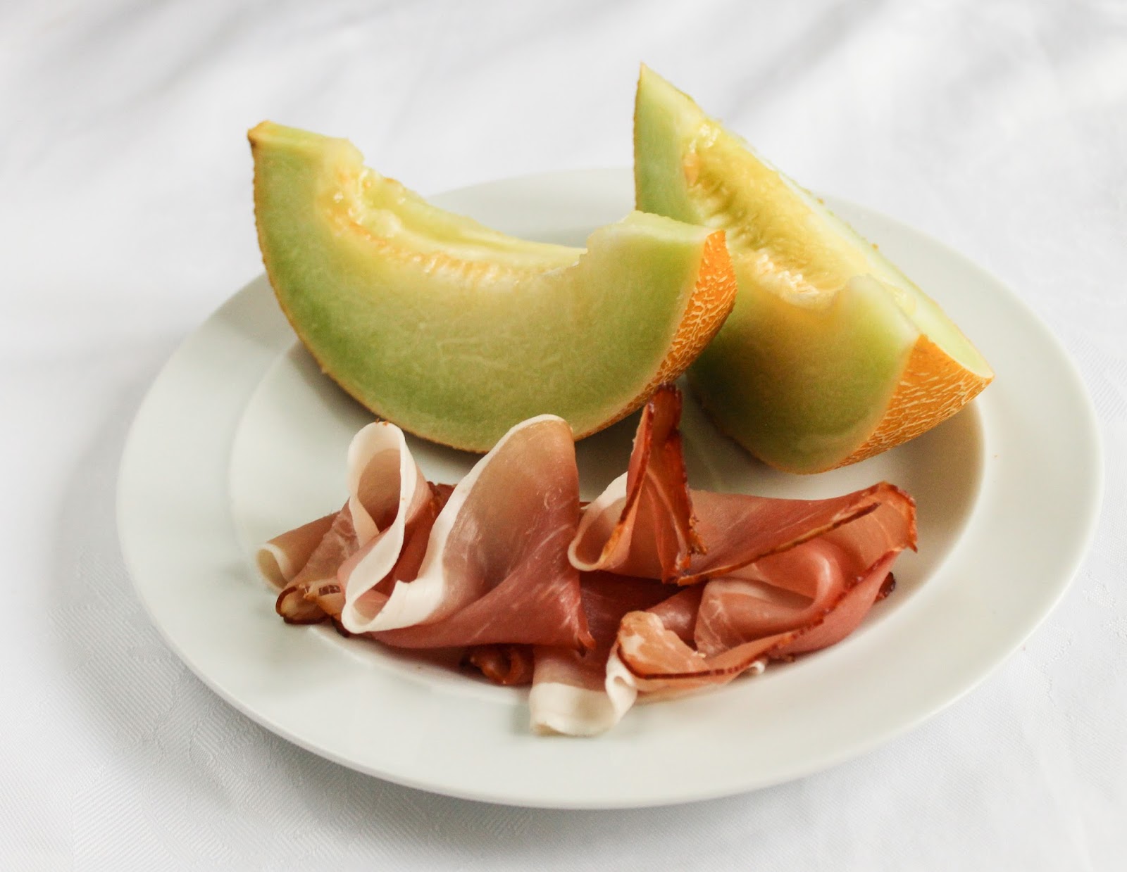eat like you love yourself: Melon and Black Forest Ham