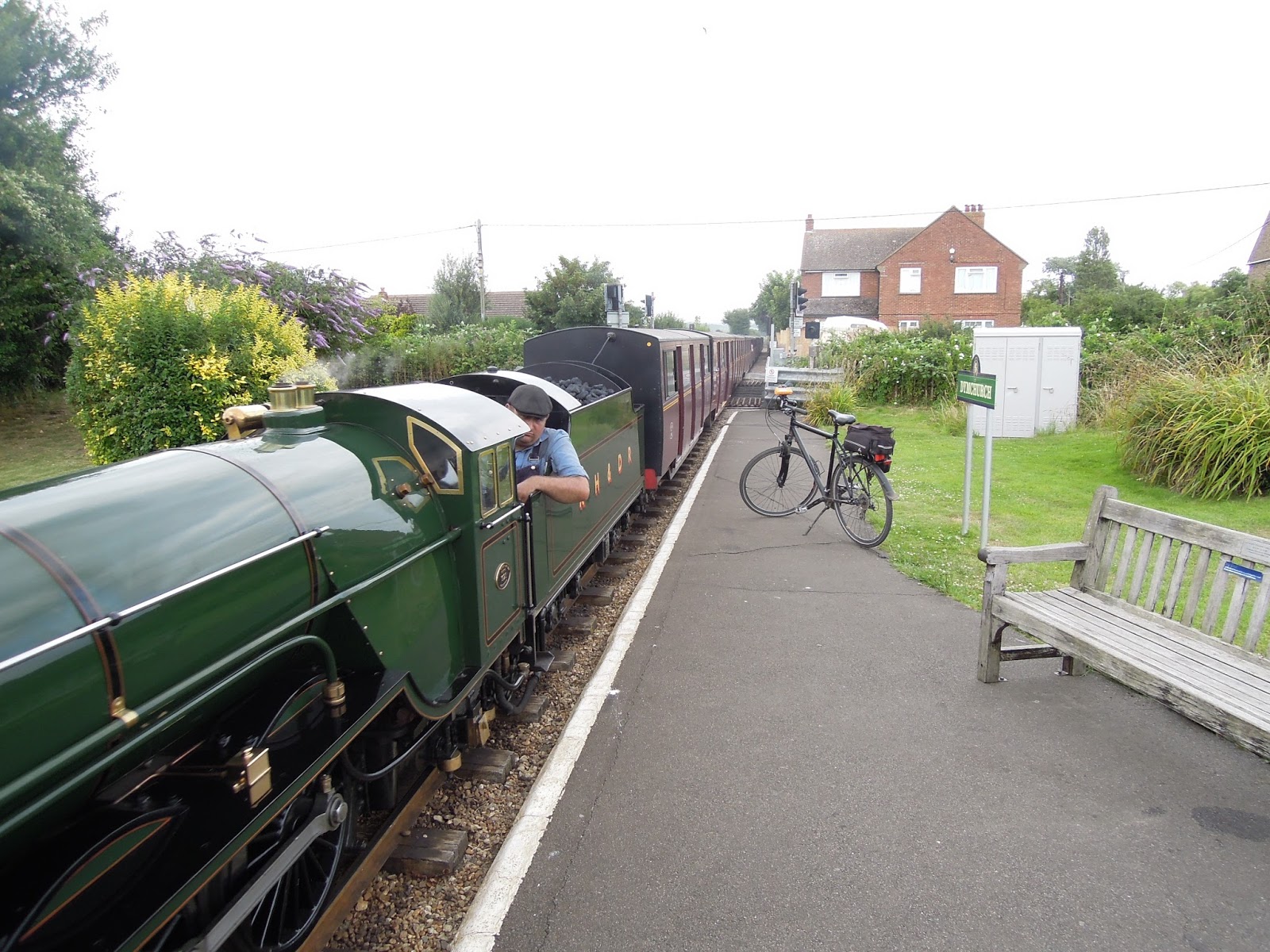 New Sea Wall at Camber