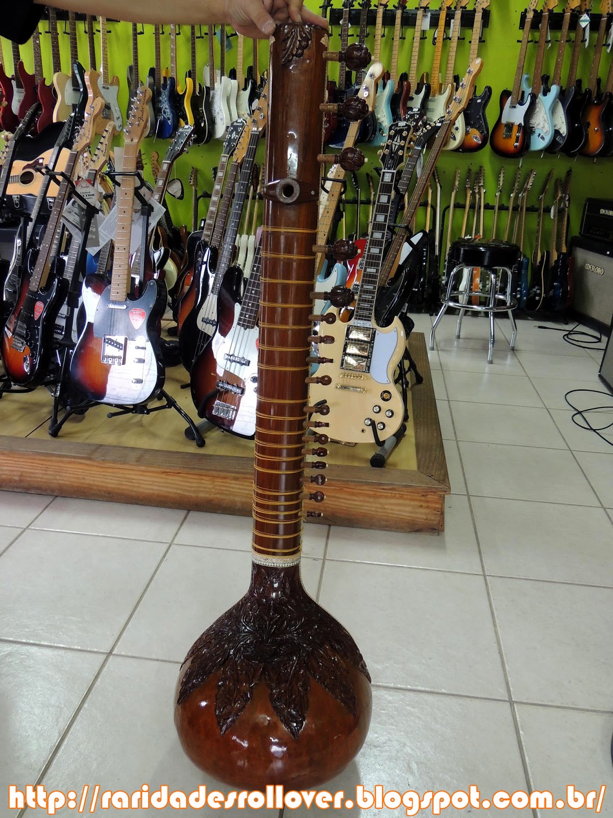 Raridades Roll Over: Cítara