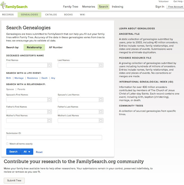 Rejoice, and be exceeding glad...: What is FamilySearch.org?