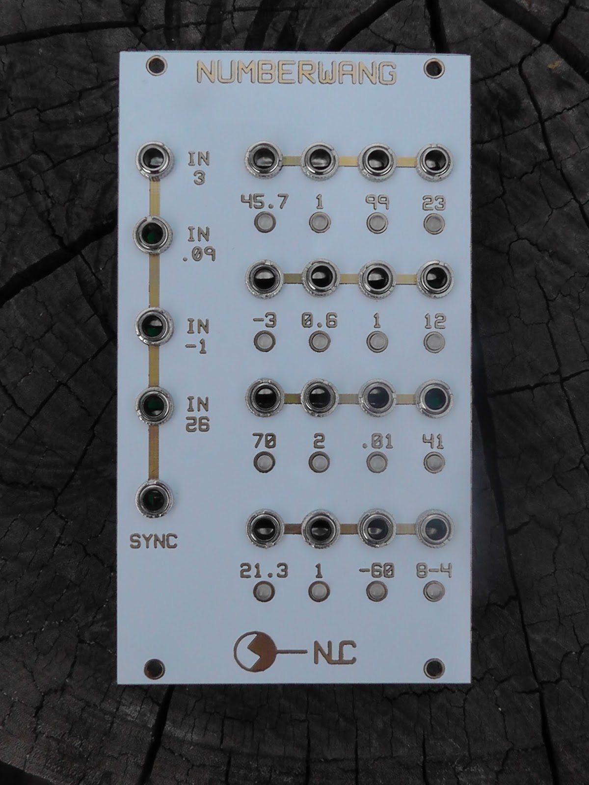 nonlinearcircuits: Numberwang! - now available