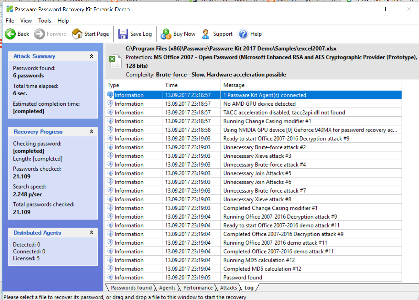 Passware Password Recovery Kit Forensic