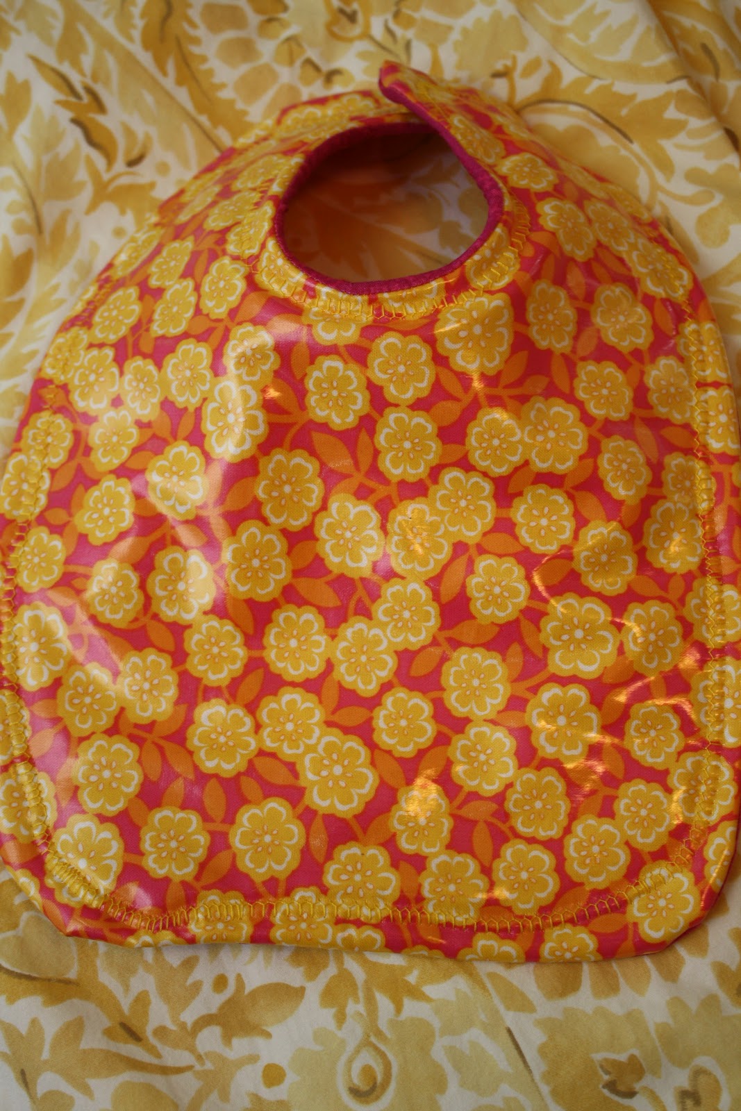 How to Make A Bib (Very Easily) - The Chirping Moms