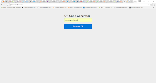 Membuat Barcode Generator (BaGen) Version 2 QR Code dengan PHP, MySQL ...