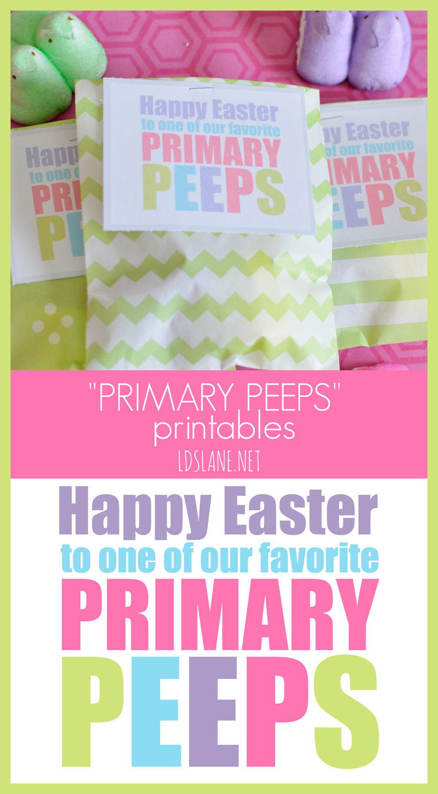 Primary Peeps Easter Printables