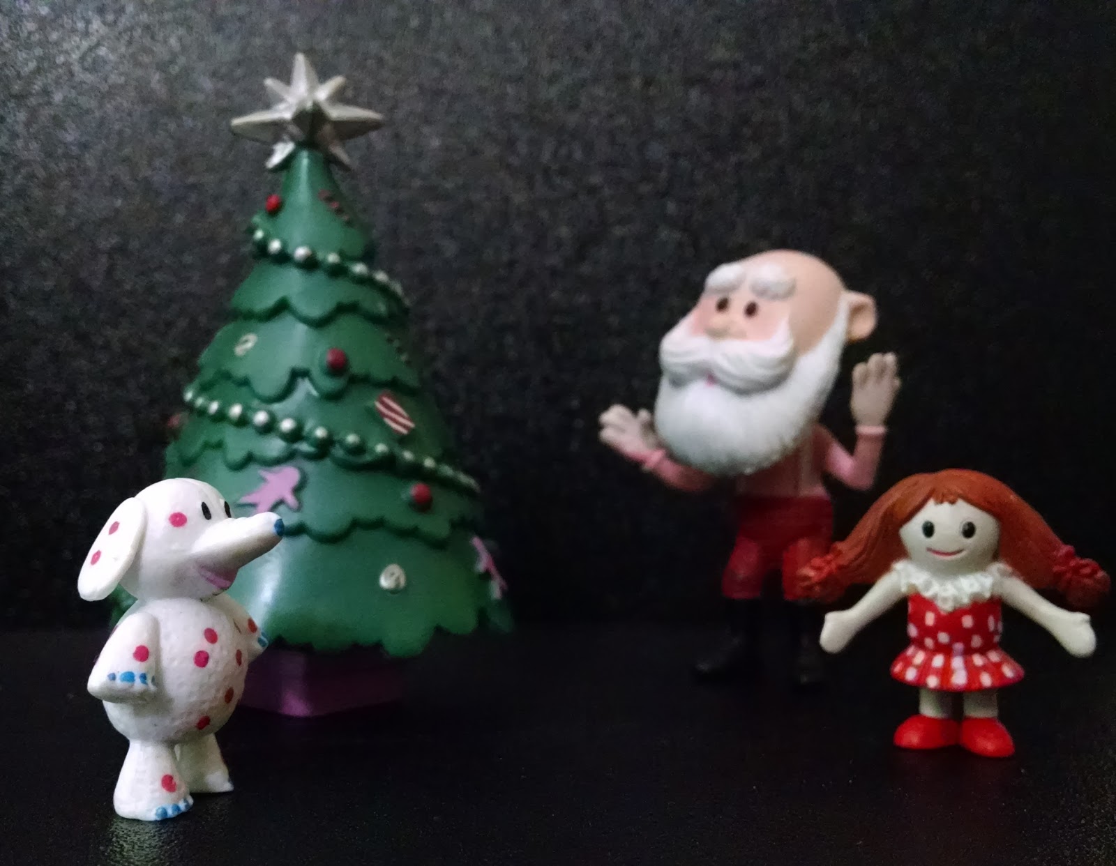 Forever Fun: Misfit Christmas and Santa's Christmas Figurine Playsets