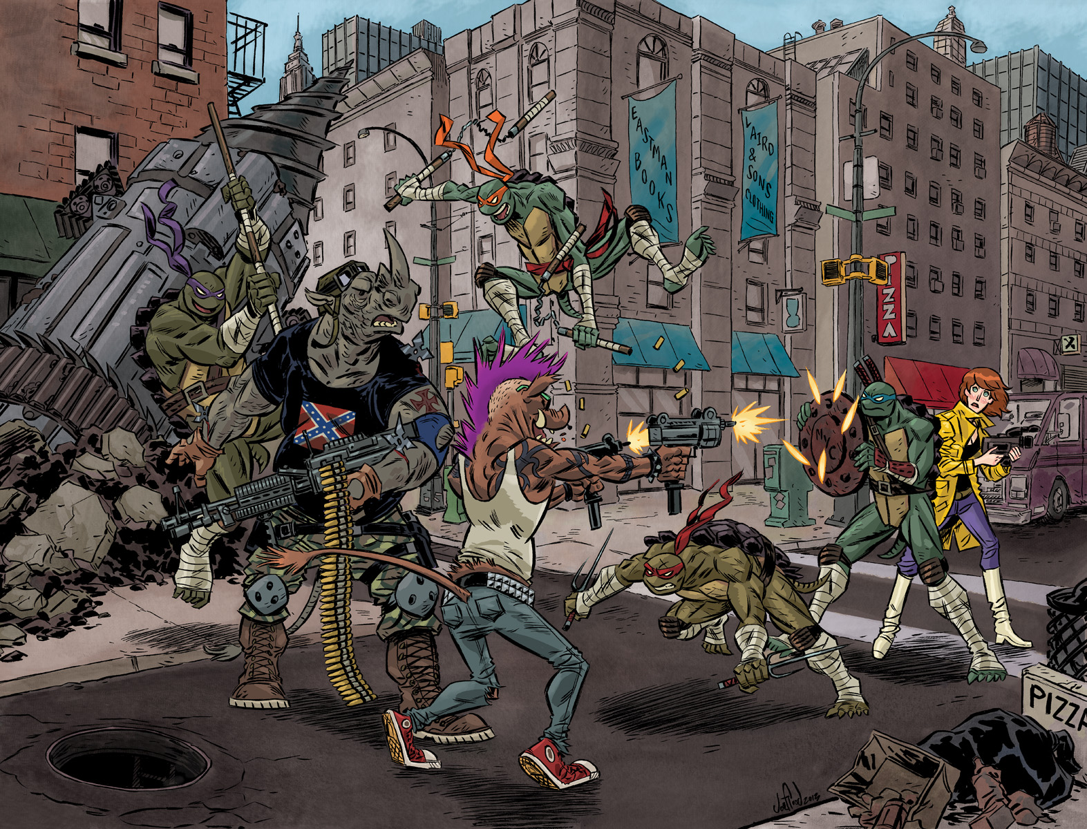 Knee Deep: Cowabunga Dudes!