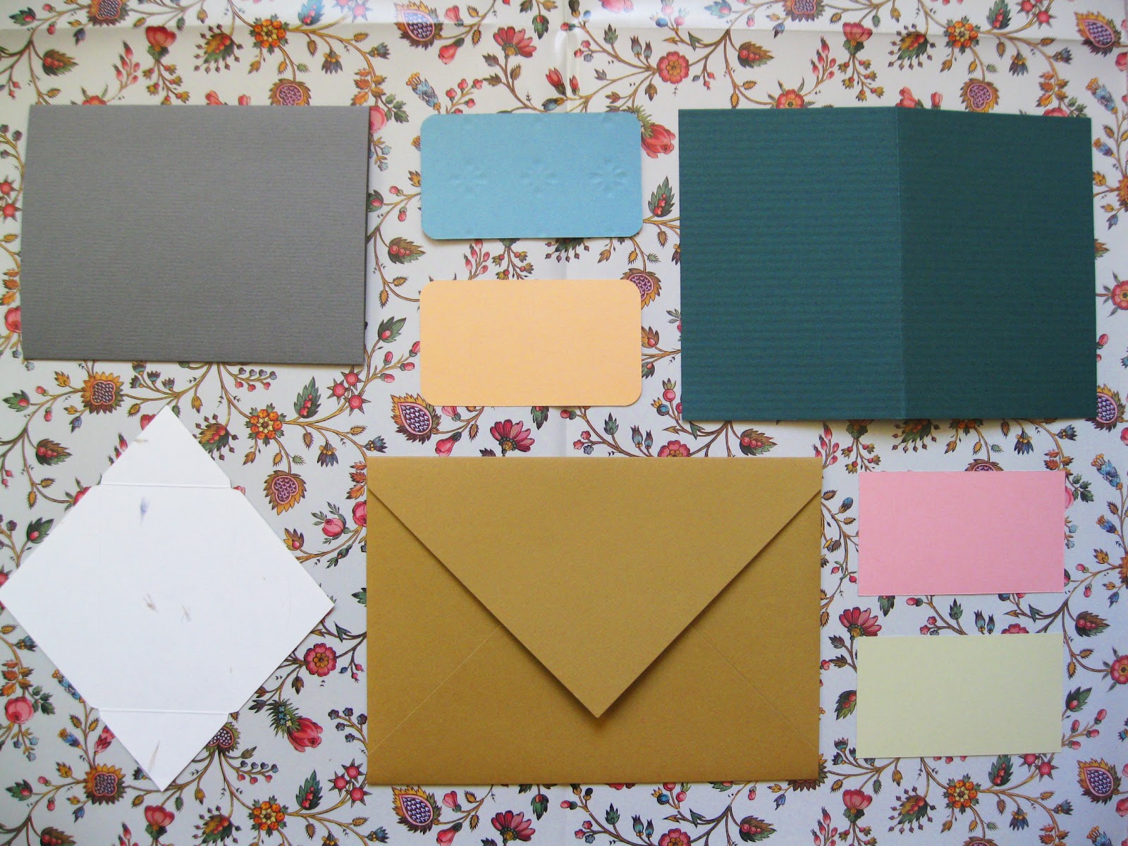 The Professor & Mary Ann at Home: Card stock and Cover Papers