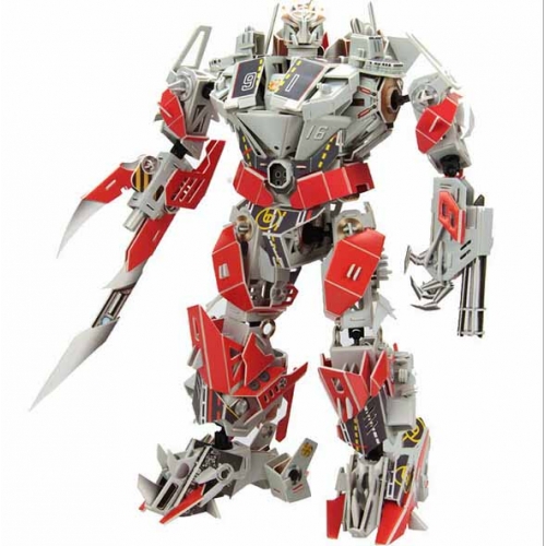 Brick Toys and all Sorts: 3D Puzzle Transformer Robot Aircraft Carrier