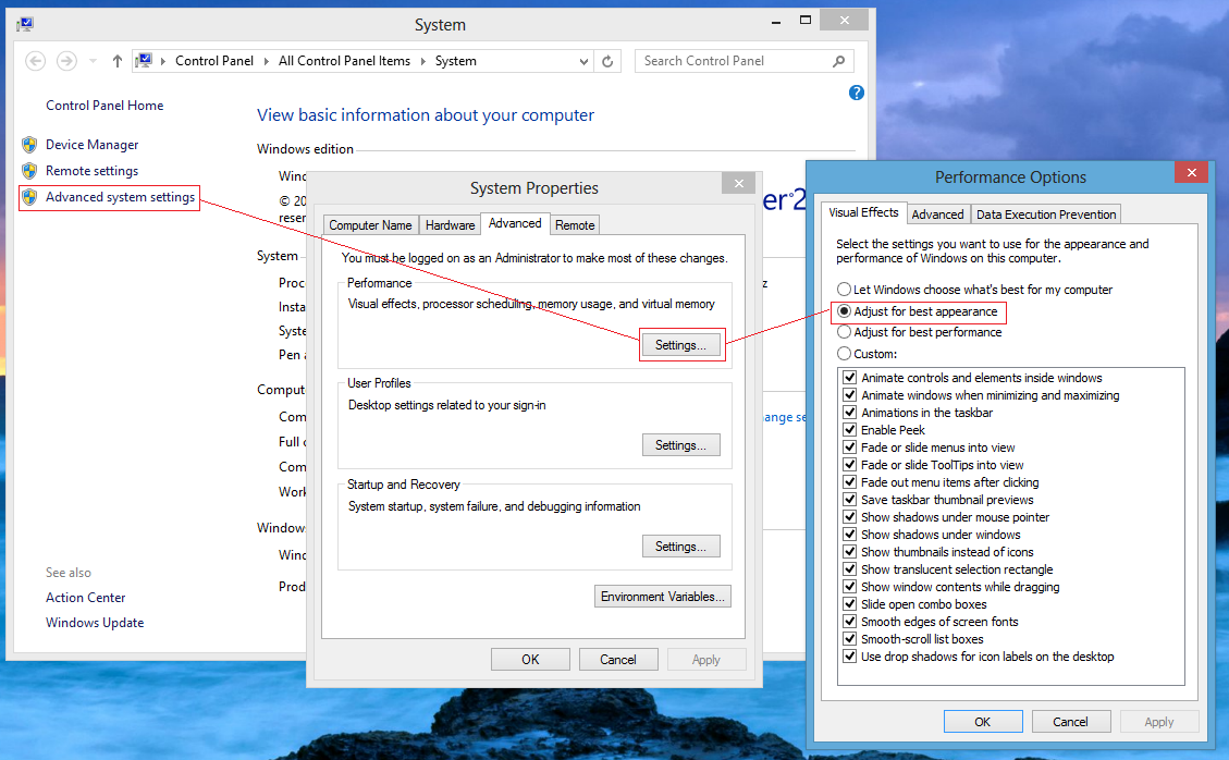 Make Windows Server 2012 look like Windows 8