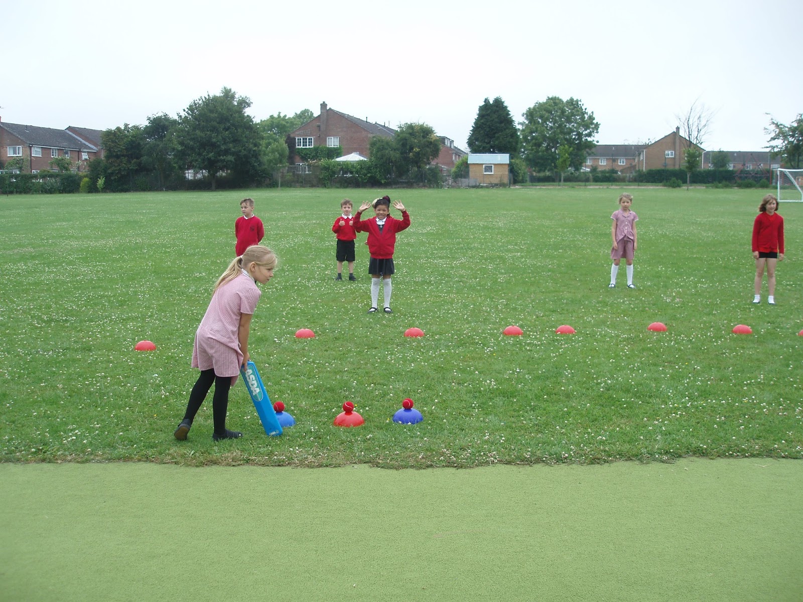 SPS Year 2: Rapid Fire cricket - our favourite team game!