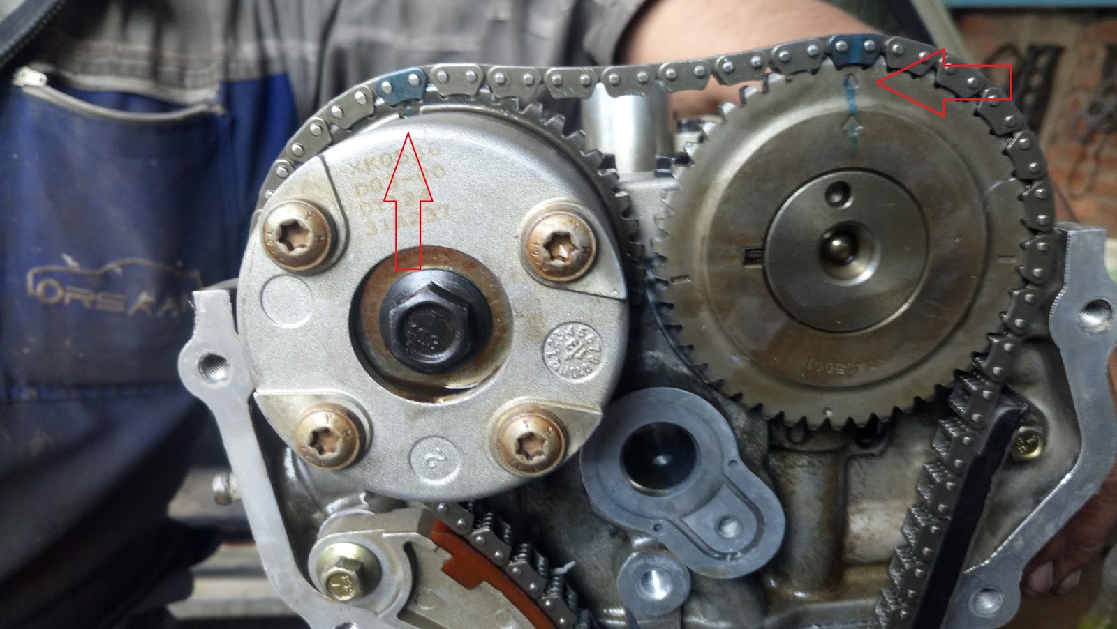 Dong Feng C37 cadena de sincronización