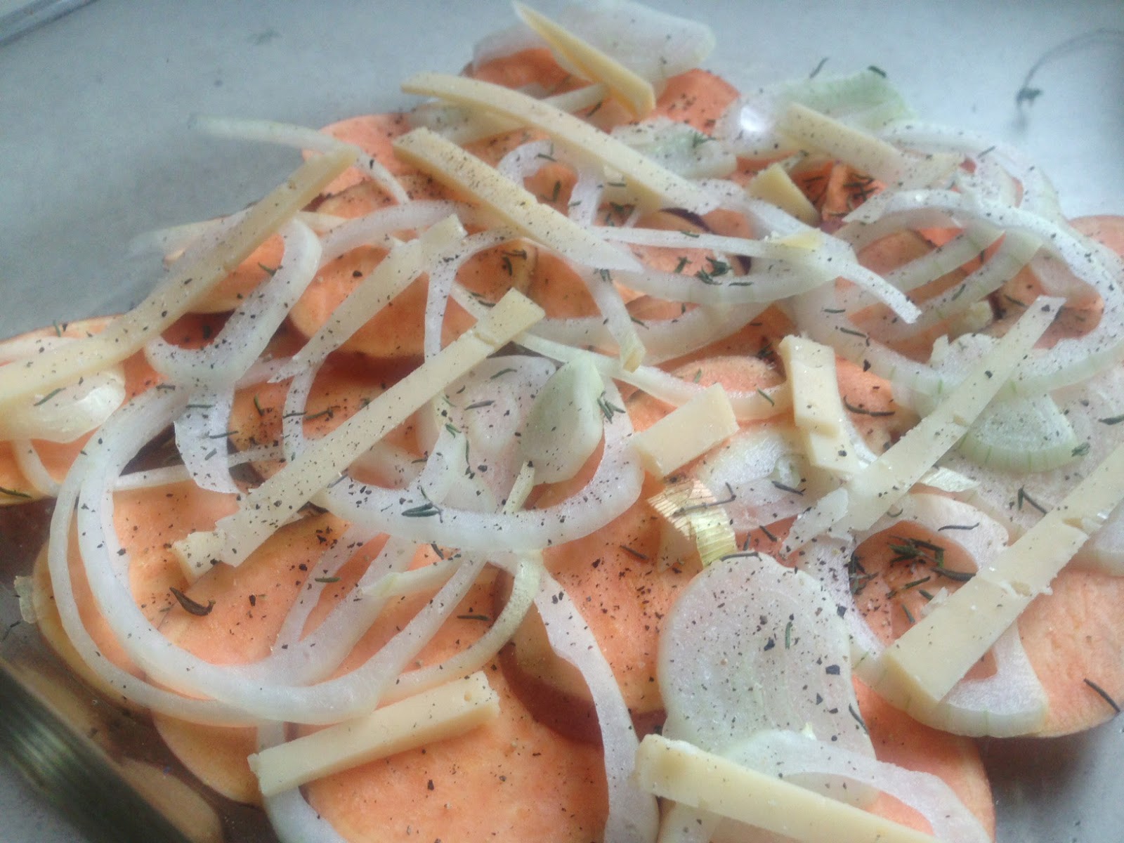 Eat, Run, Read: Asiago Sweet Potatoes