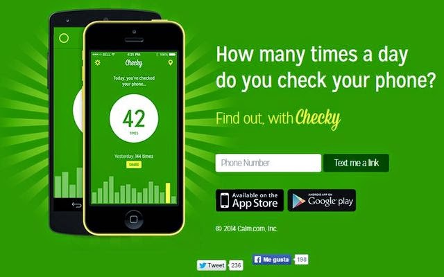 Checky, app para saber cuantas veces utilizas el móvil al día | CompuTekni