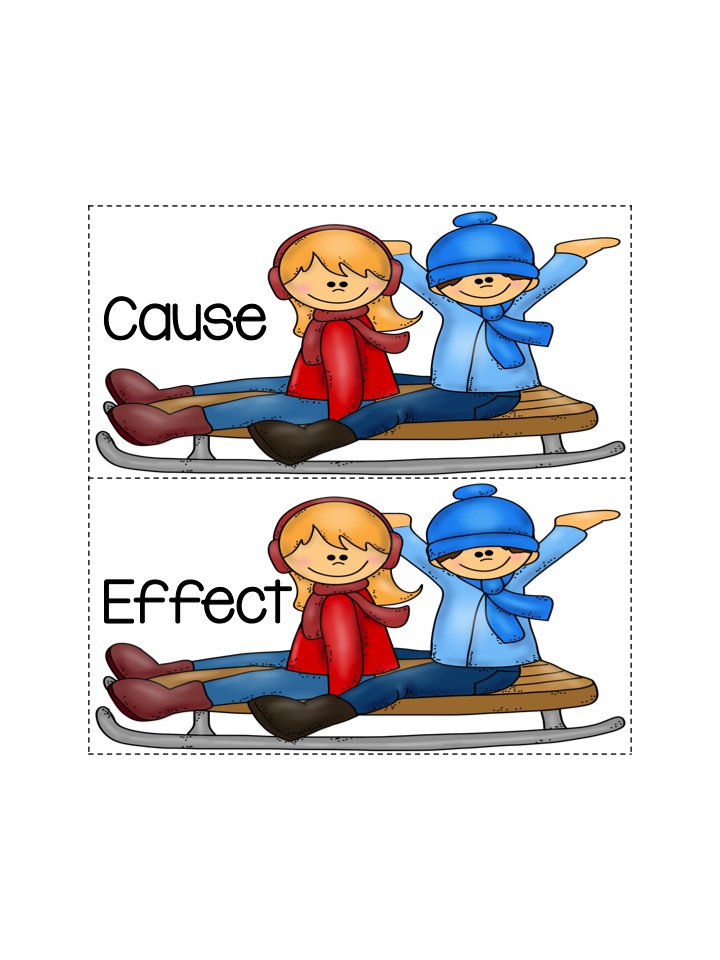 Classroom Freebies Too: Winter Cause and Effect Matching Game