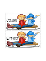 Classroom Freebies Too: Winter Cause and Effect Matching Game