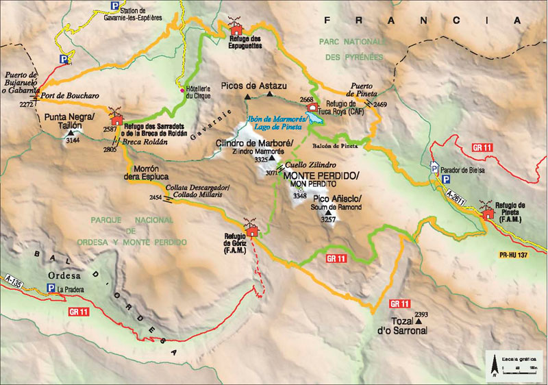 Alcarriatrekking: VUELTA AL MONTE PERDIDO.