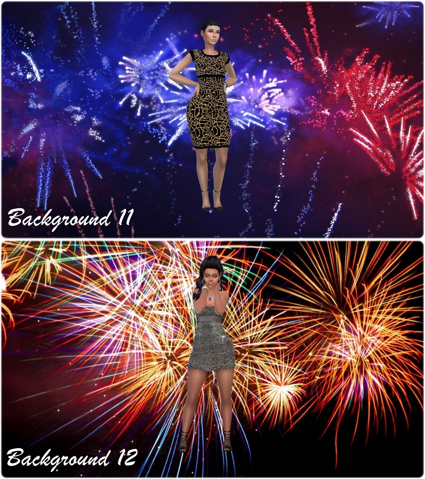 Annett's Sims 4 Welt: CAS Backgrounds "Lights"