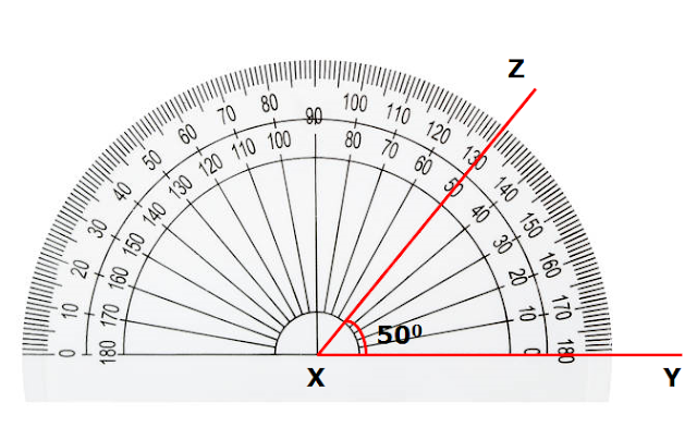 Protractor - How to measure angle with Protractor - Geometry - MathsMD