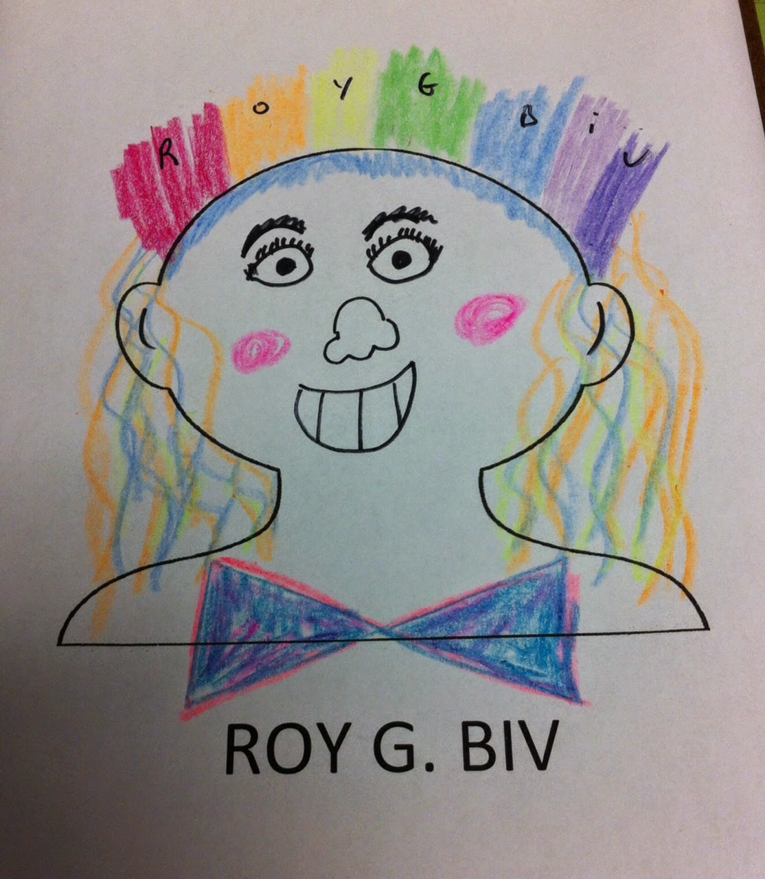 Preschool Storytime Crafts: ROY G. BIV