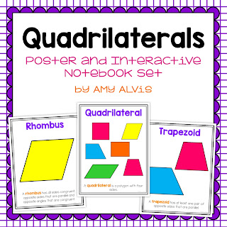 Foldable Friday: Quadrilaterals | Technically Speaking with Amy